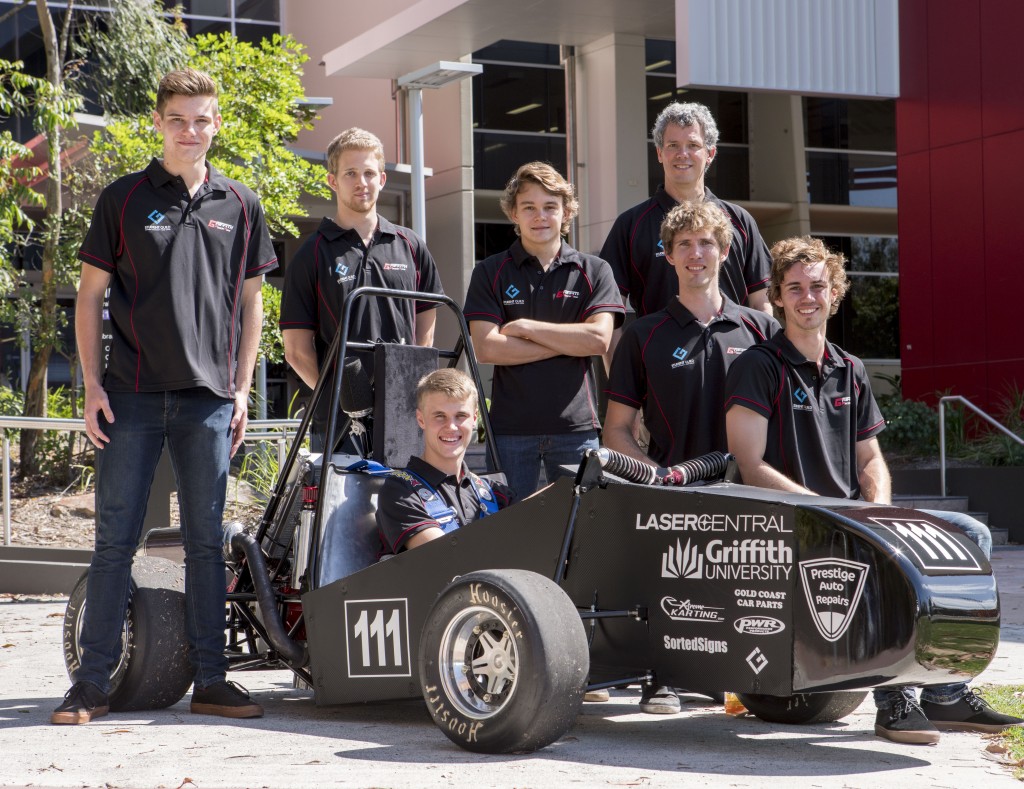 Griffith Racing Team debuts in style at Calder - Griffith News