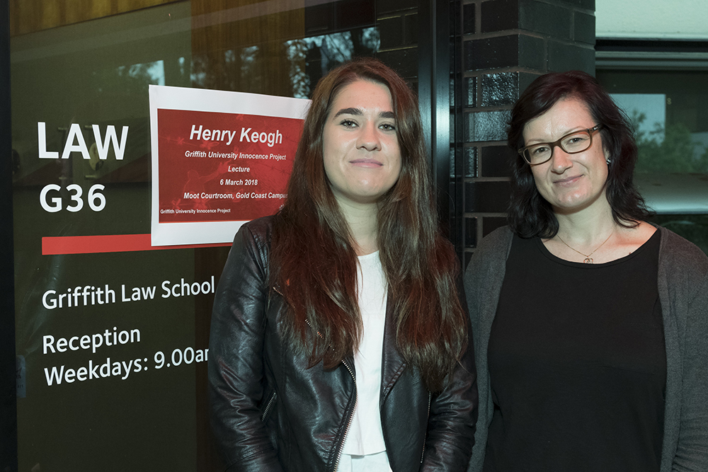 Students gain insight into life of man wrongly convicted - Griffith News