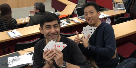Students negotiate a winning hand – Griffith News