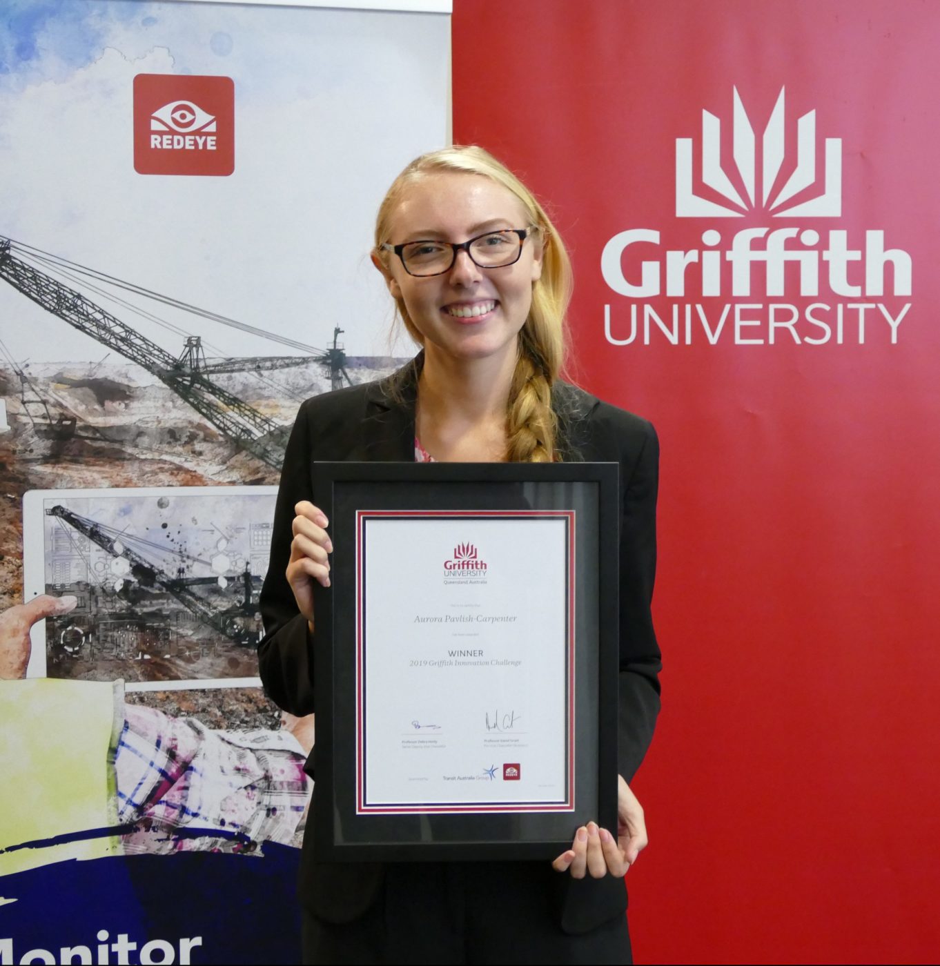 Aurora glows in Griffith Innovation Challenge success - Griffith News