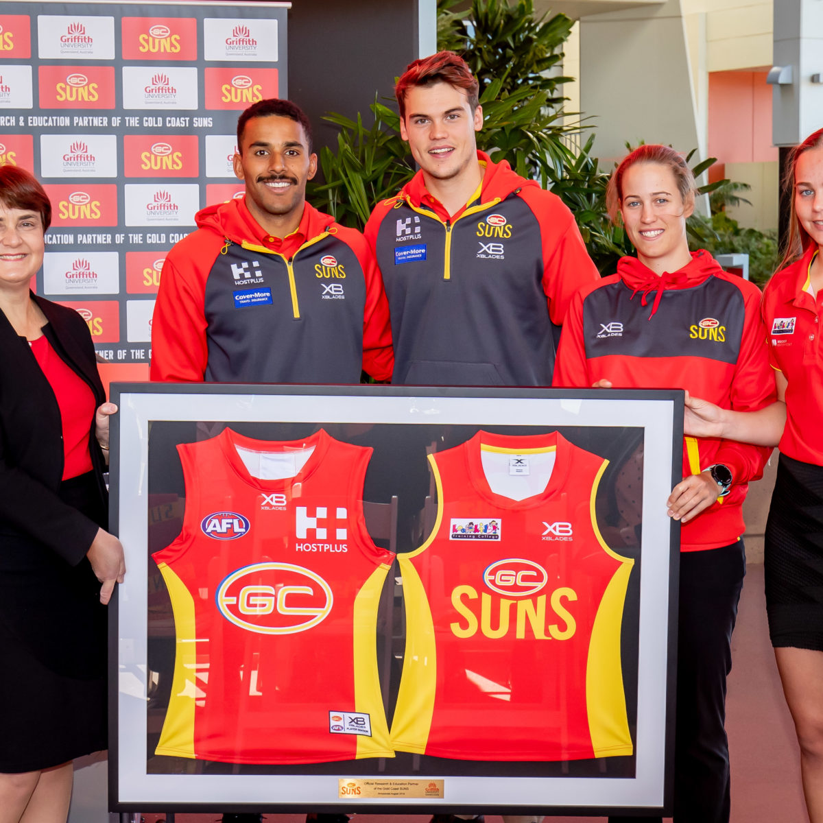 Griffith kicks a winning major with Gold Coast AFL teams – Griffith News