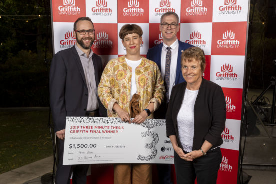Peta perfect in 3MT Final - Griffith News