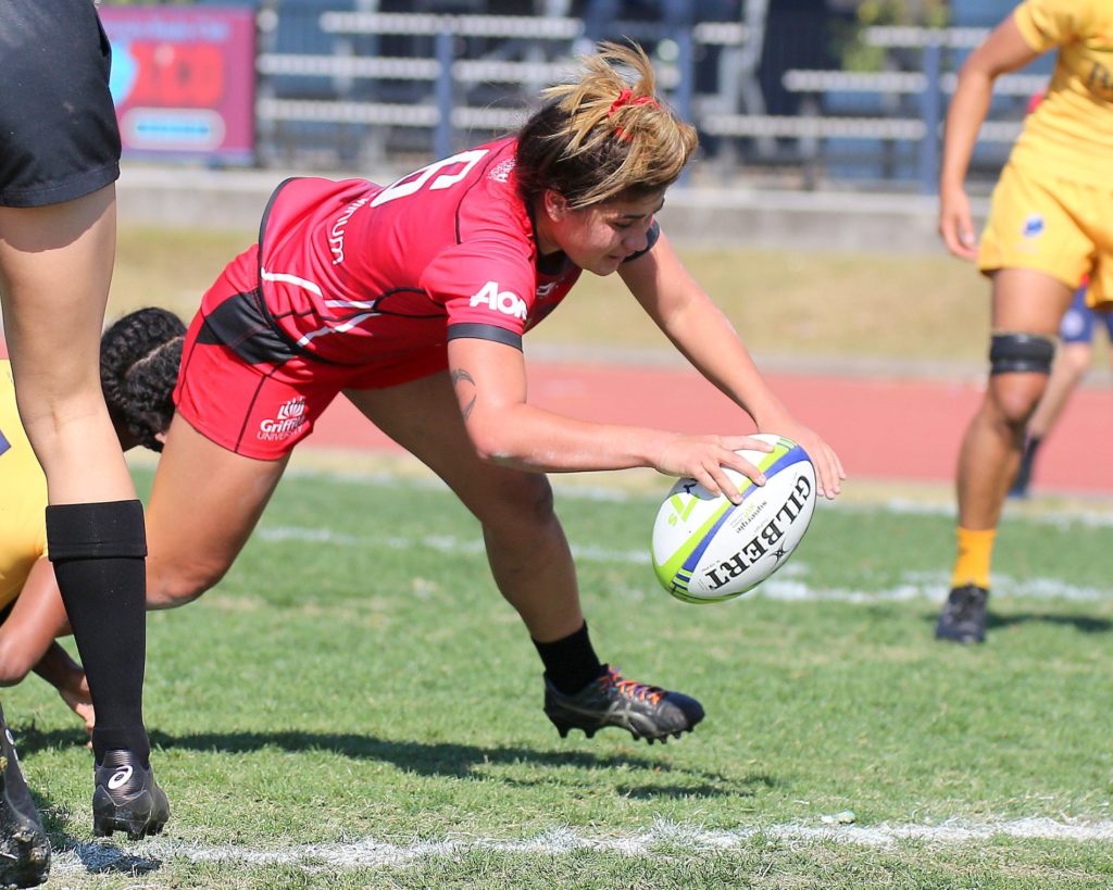 Griffith Rugby 7s team tied for second heading into final AON ...