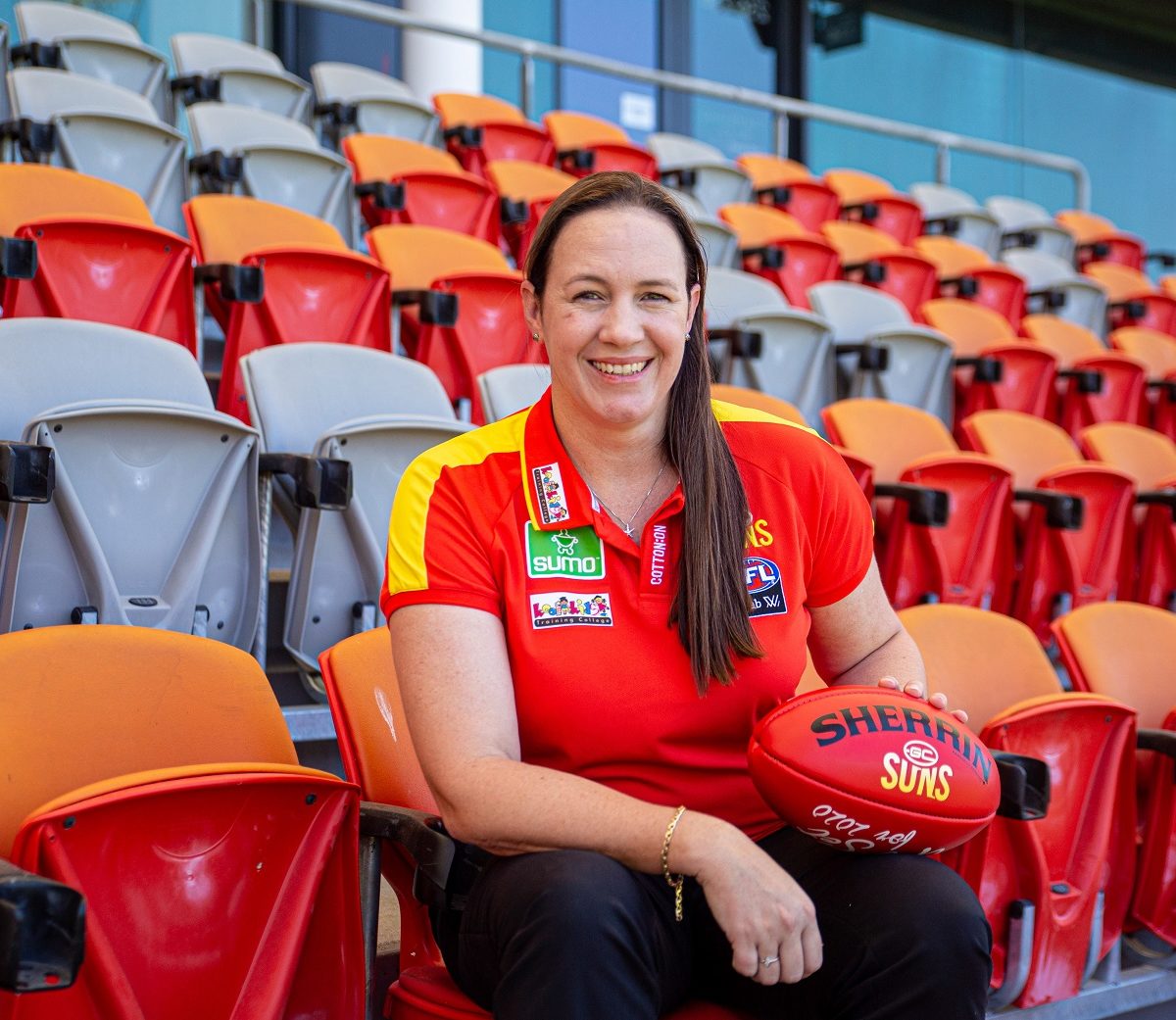 Griffith alumnus leading the GC Suns’ AFLW charge – Griffith News