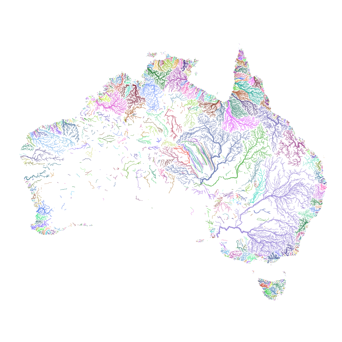 World-first HydroATLAS maps Earth’s river and catchment systems to ...