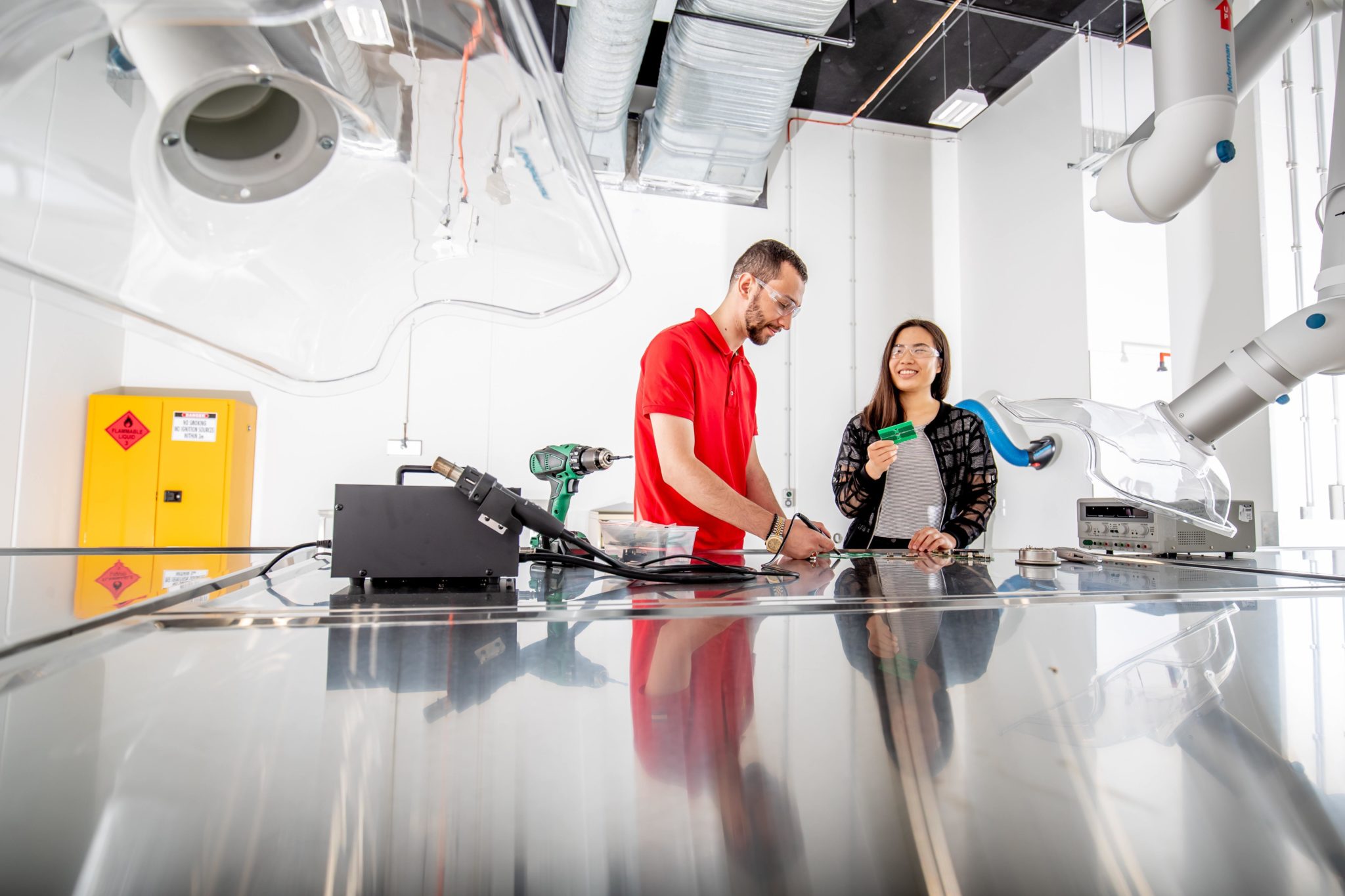 Engineering students make the most of their new home at Nathan ...