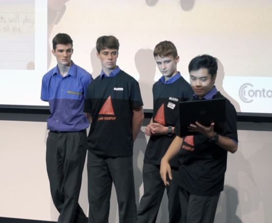 High school students pitch ventures at 3 Day Startup - Griffith News