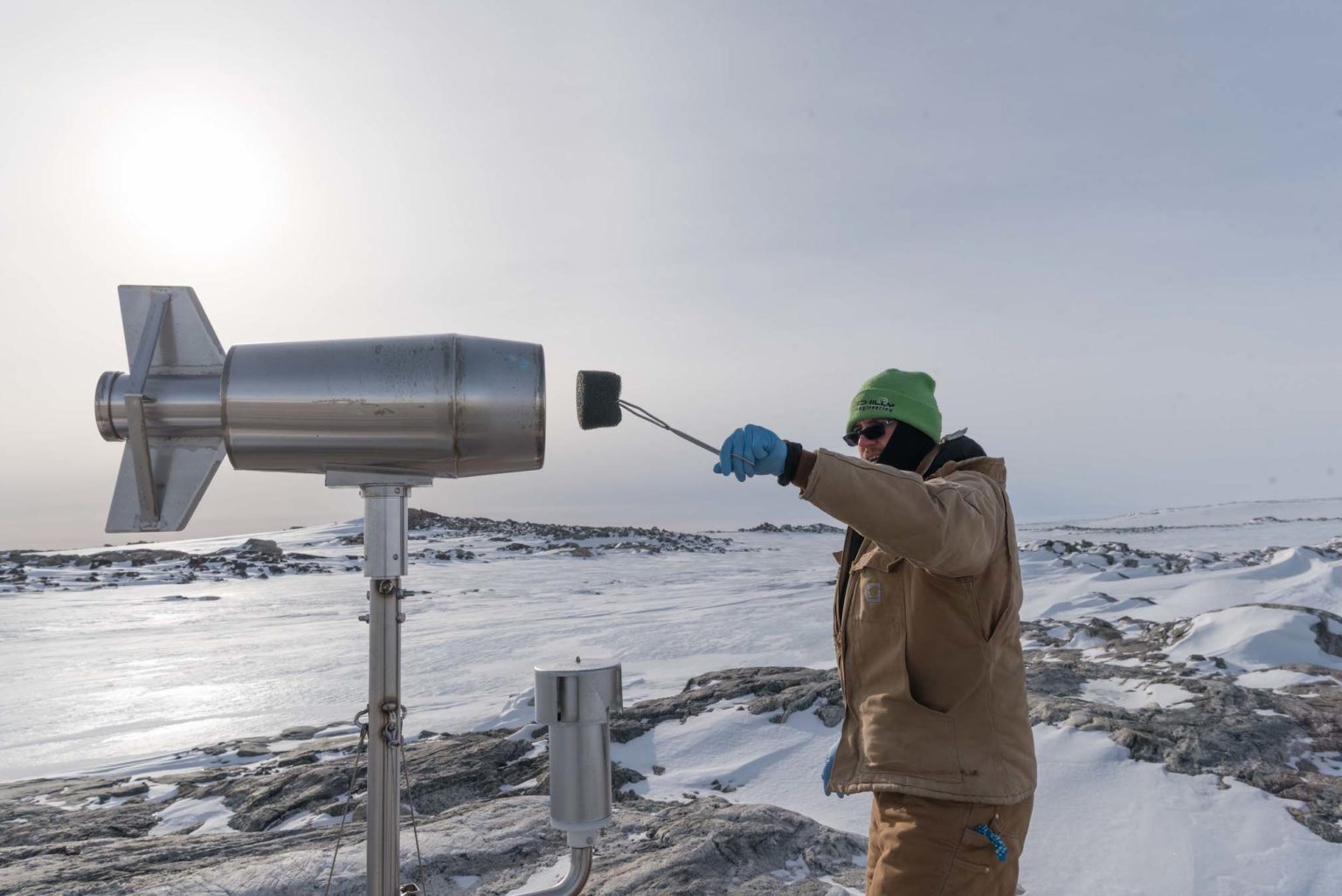 Atmospheric monitoring in Antarctica uncovers local sources of ...