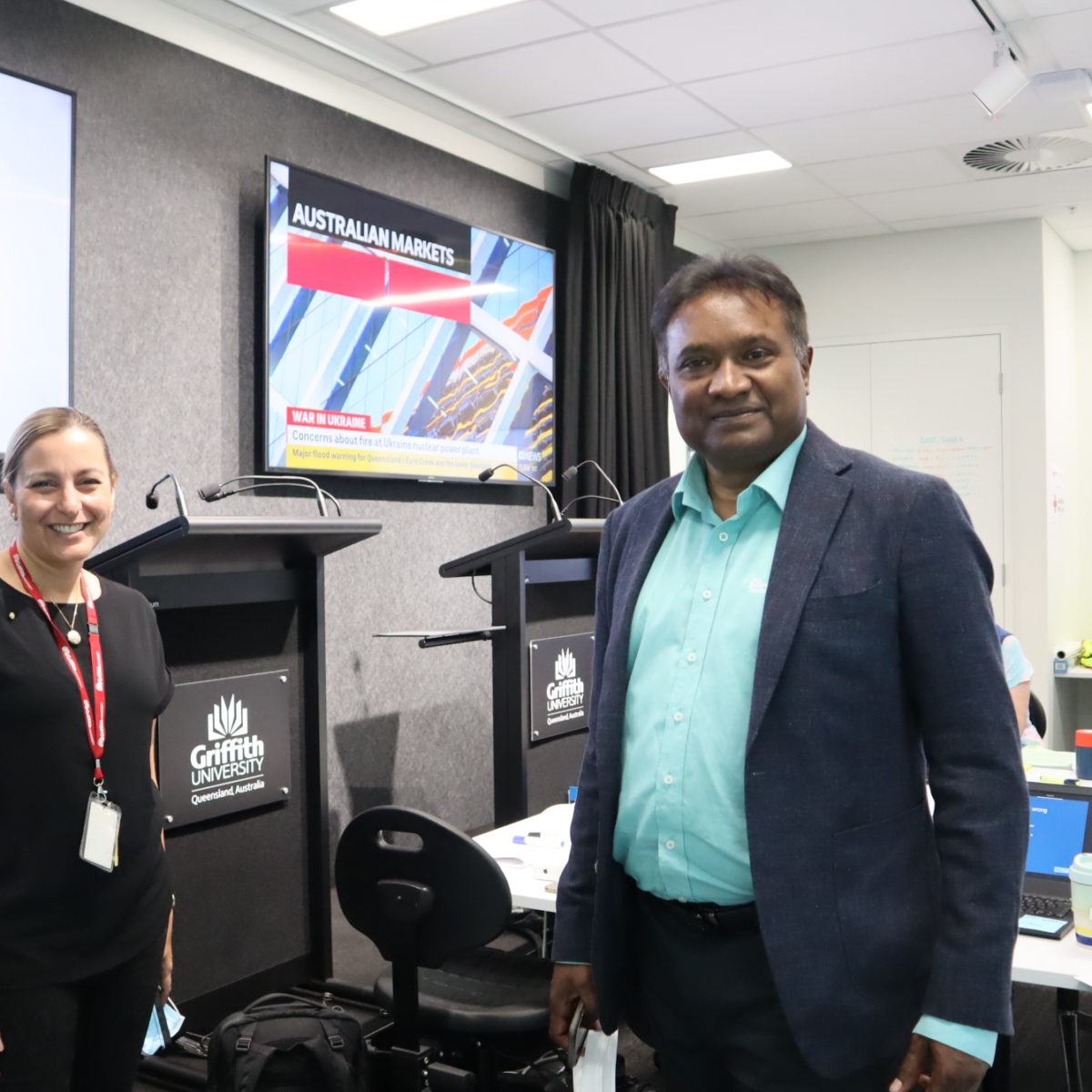 Red Cross sets up base at Griffith University following floods ...