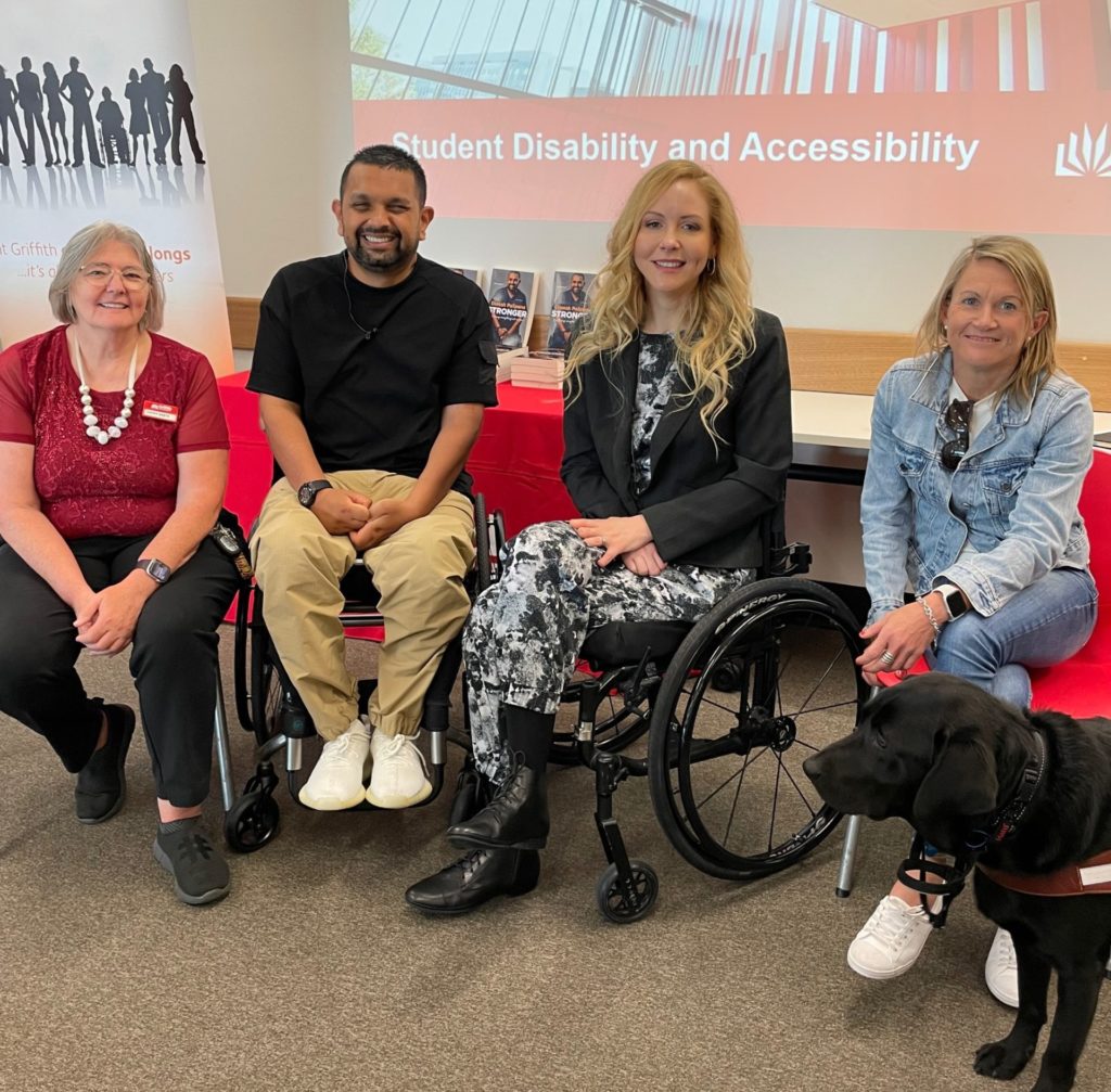 No barriers for students with disability at Griffith University ...