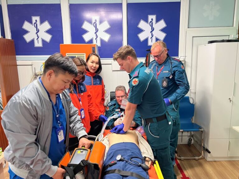 Griffith pros and QAS paramedics meet in Mongolia to elevate emergency ...